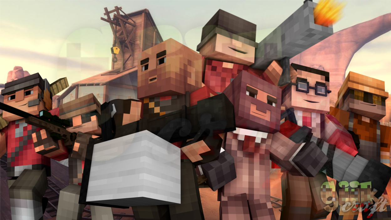 Mine Fortress 2 - 3D Art :D Minecraft Blog