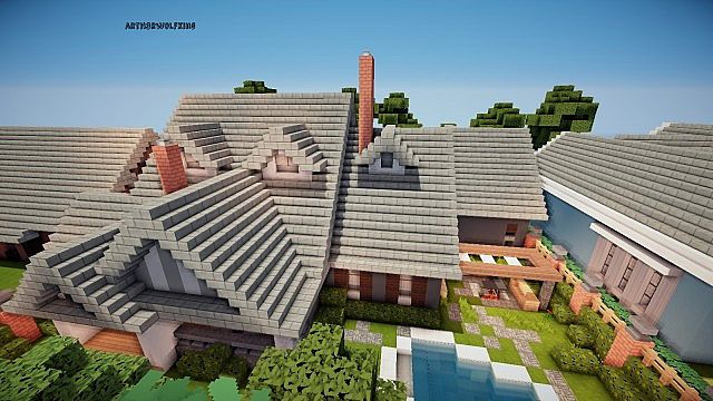 Craftsman Bungalow House ~~20 subs thanks :D Showcased!!! Minecraft Map