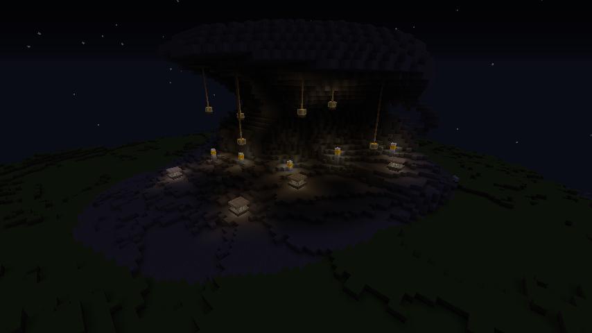 Floating Island, Custom Terrain Minecraft Map