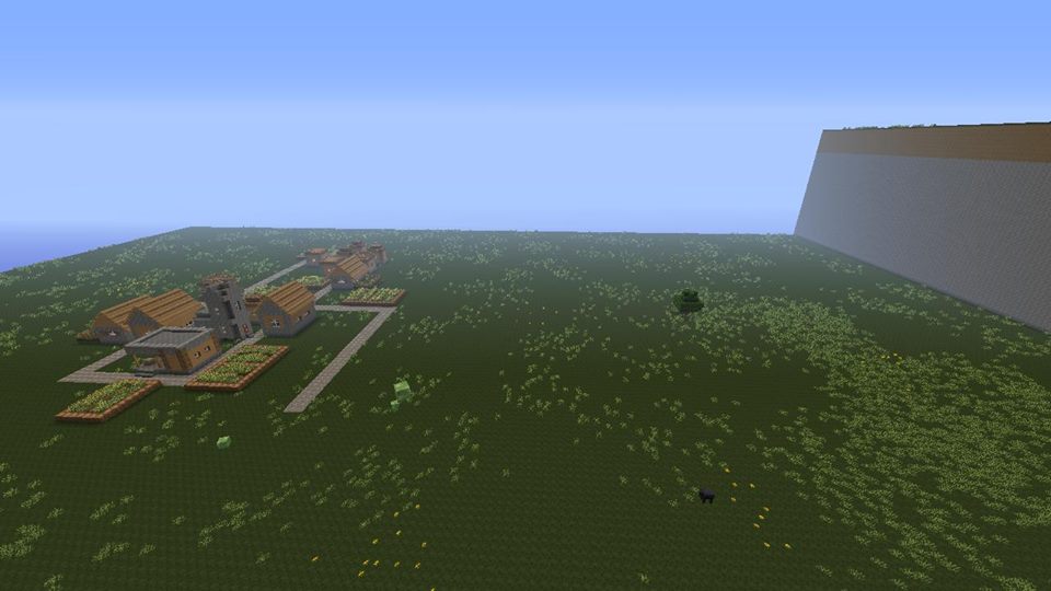 Parallel walls survival map Minecraft Map