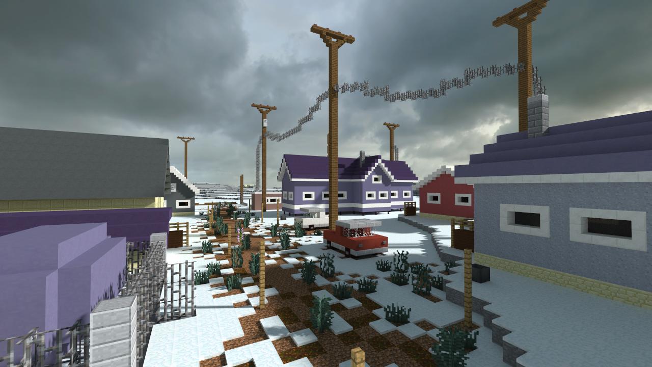 Alaskan Town Minecraft Map