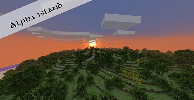 Alpha Island Minecraft Map