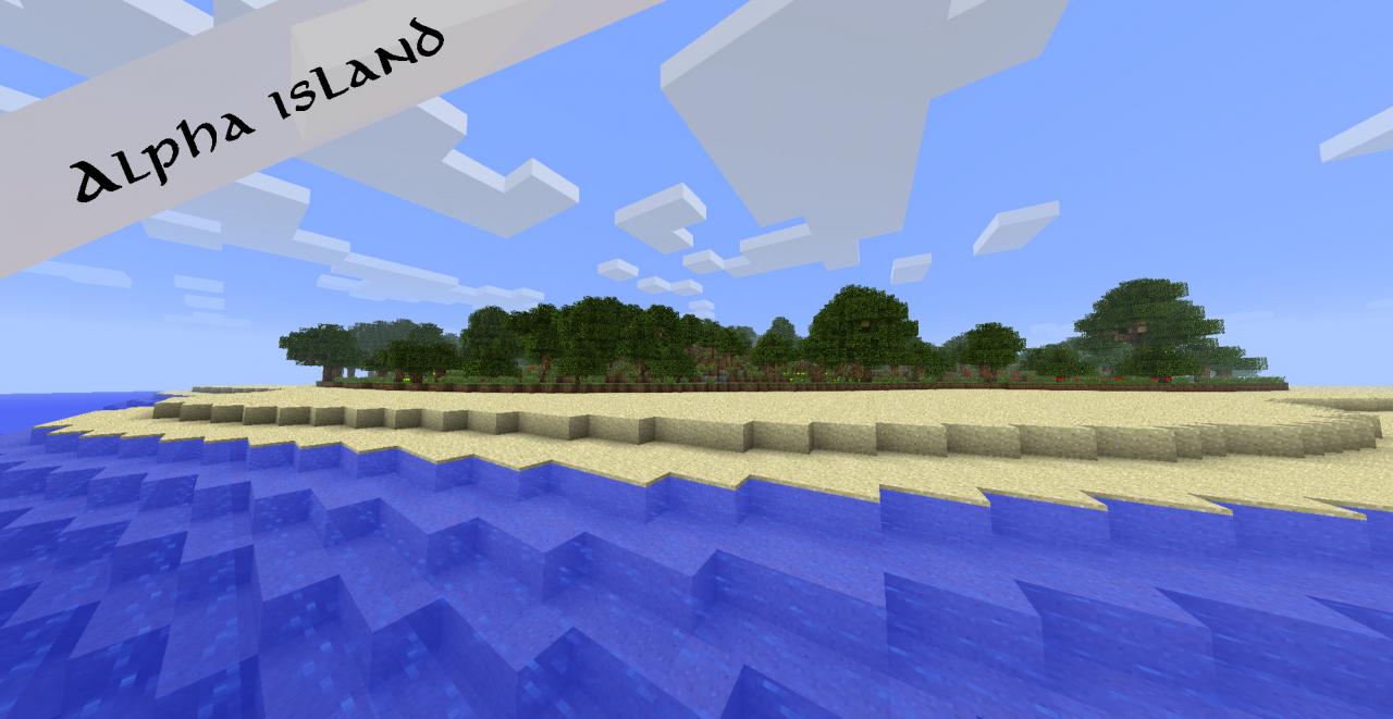 Alpha Island Minecraft Map