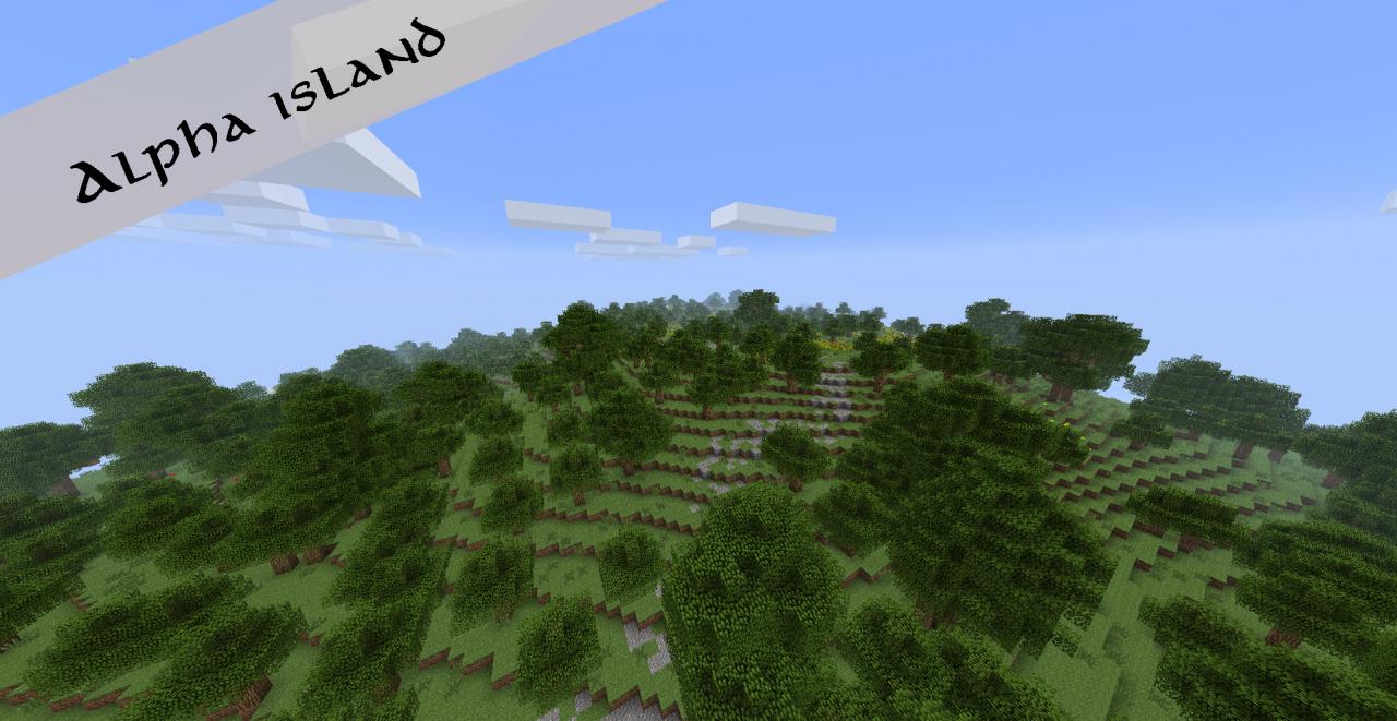 Alpha Island Minecraft Map