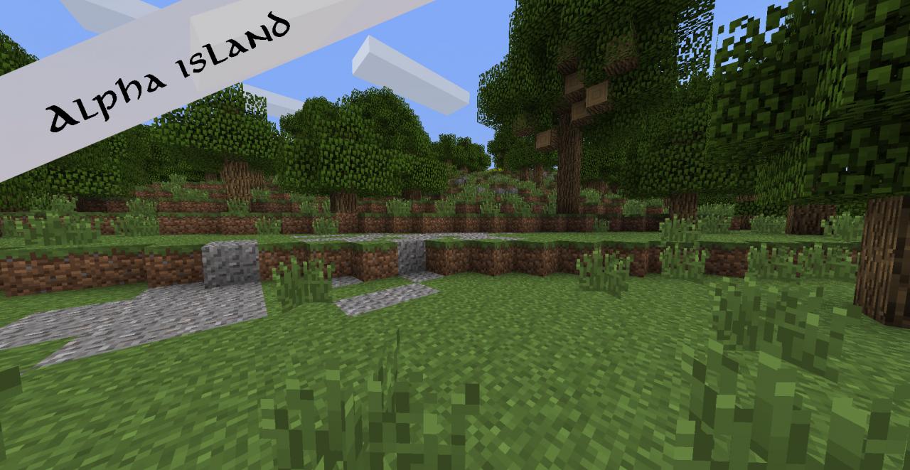 Alpha Island Minecraft Map