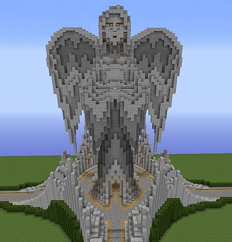 Plotme Angel Spawn Minecraft Map