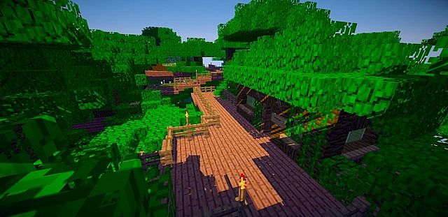 Jungle city Minecraft Map