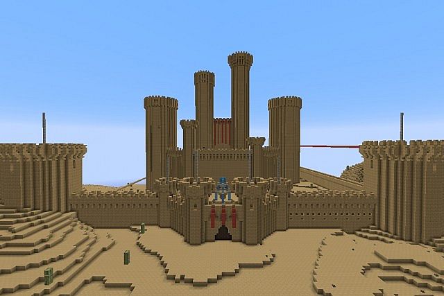 Desert Castle Minecraft Map