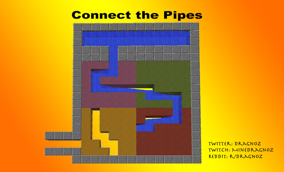 Connect the Pipes Minecraft Map