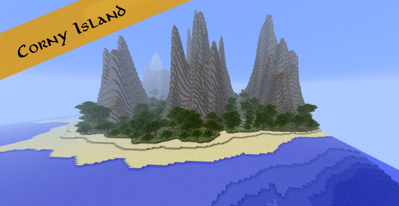 Corny Island - Ores Minecraft Map