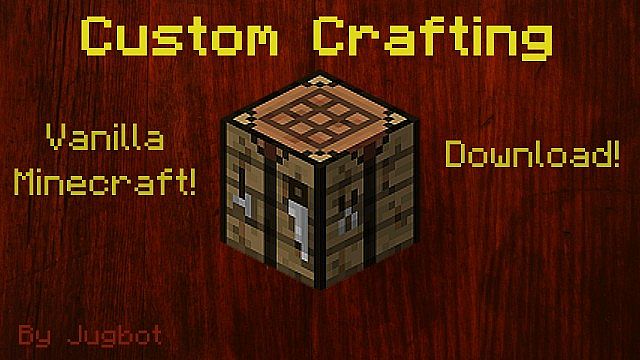 [Invention] Custom Crafting Recipes! (for adventure maps) Minecraft Map