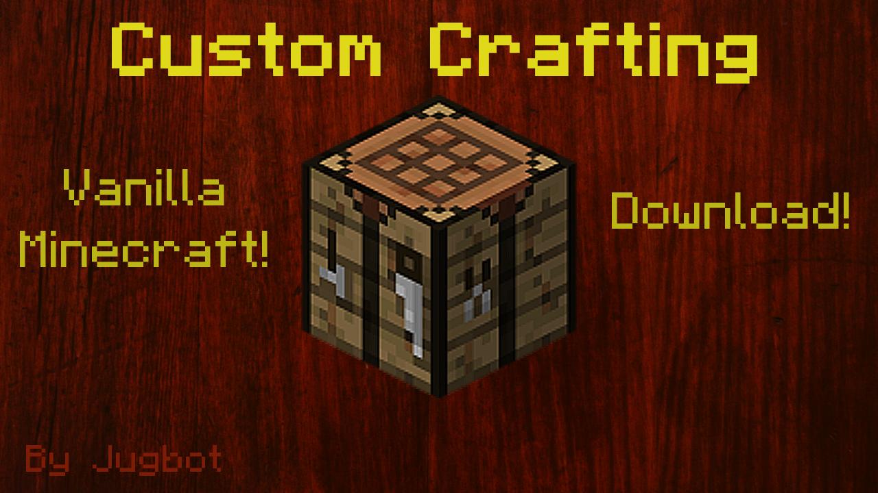 [Invention] Custom Crafting Recipes! (for adventure maps) Minecraft Map
