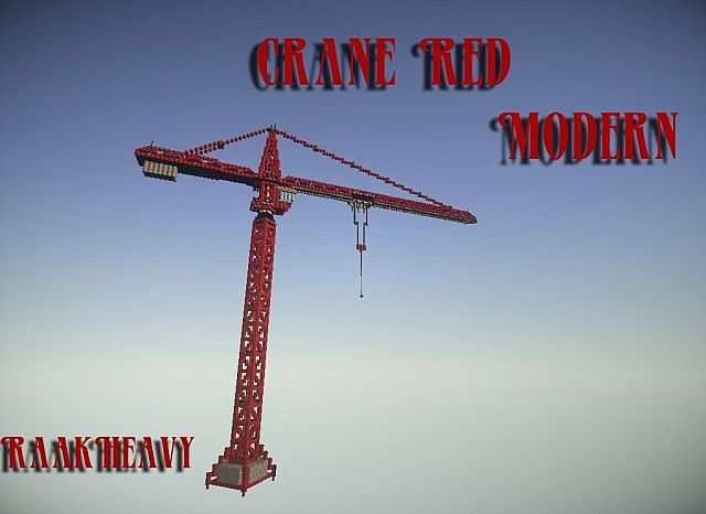 Crane Red Modern Minecraft Map