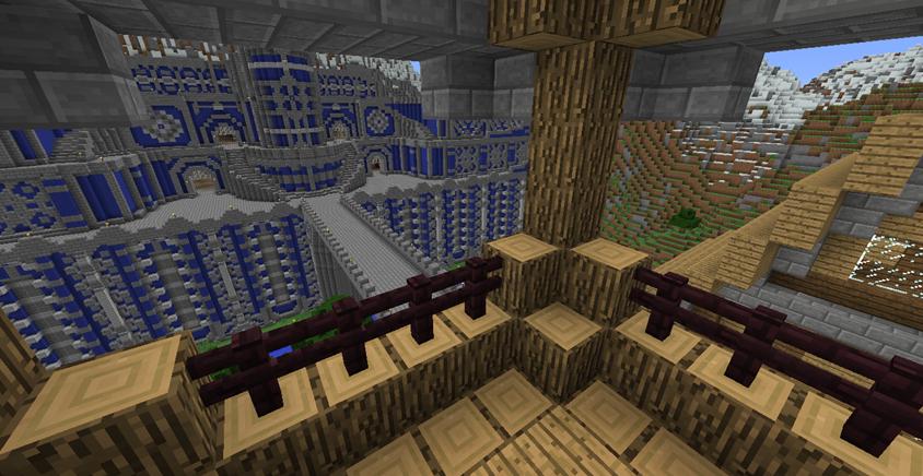 Capture the Flag Arena- Valley of Emulation (Clash Valley) Minecraft Map