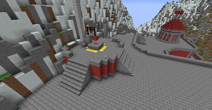 Capture the Flag Arena- Valley of Emulation (Clash Valley) Minecraft Map