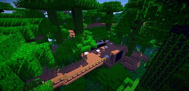 Jungle city Minecraft Map