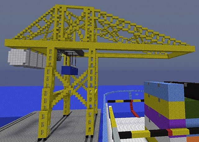 Gantry Crane Minecraft Map