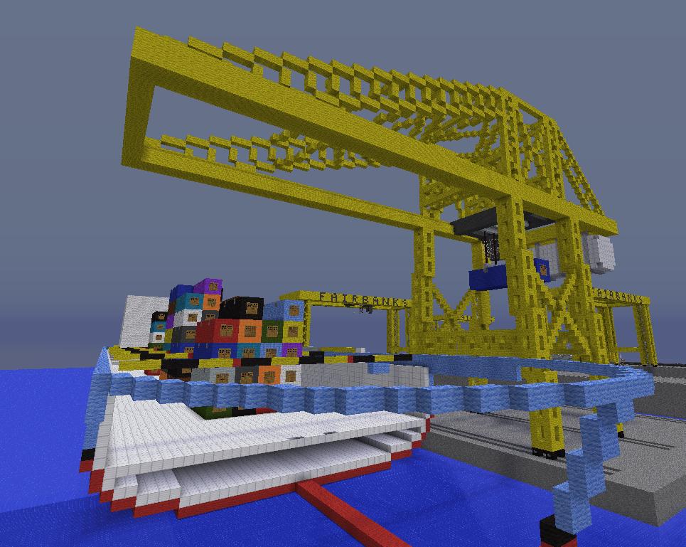 Gantry Crane Minecraft Map