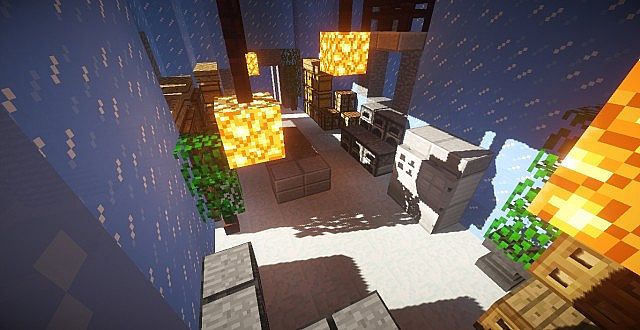 Glass tower Minecraft Map