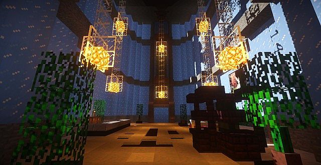 Glass tower Minecraft Map