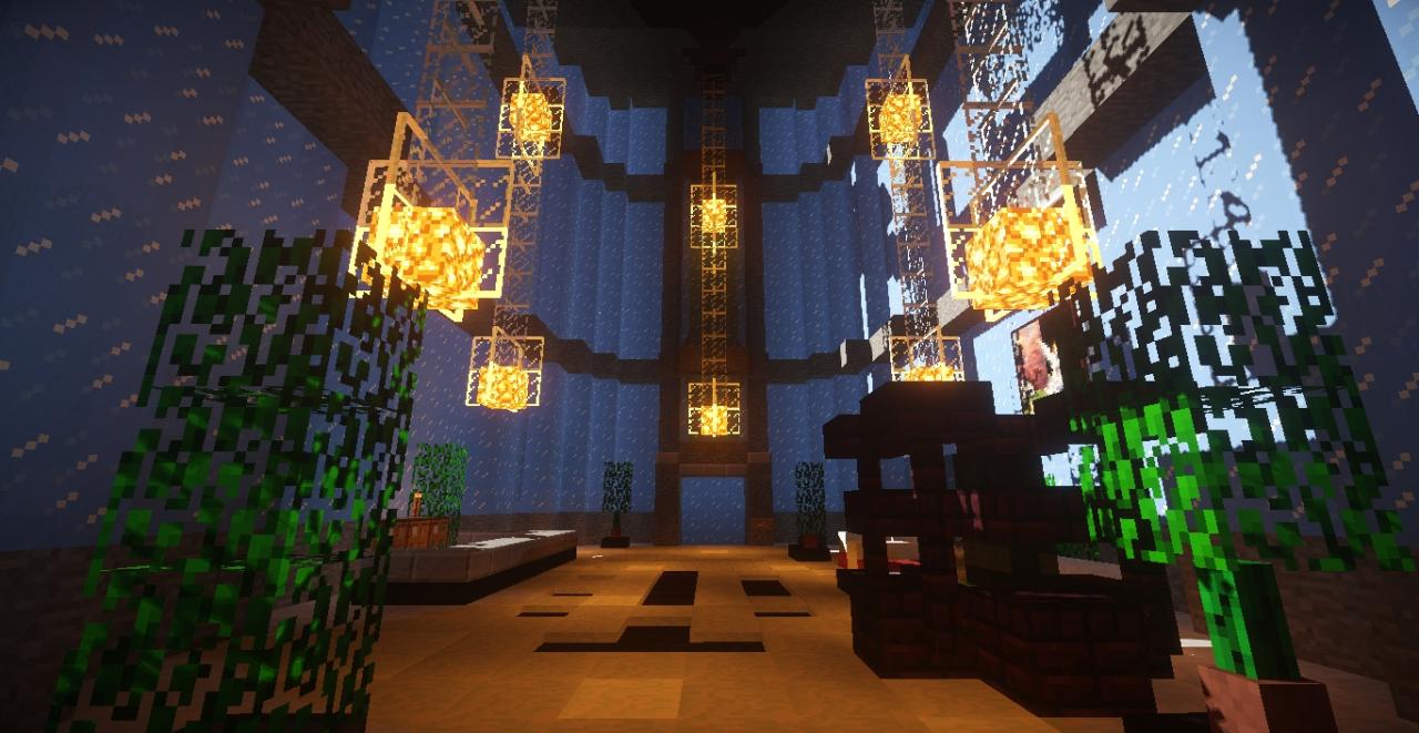 Glass tower Minecraft Map