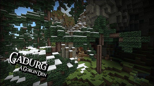 Gadurg - A Goblin Den Minecraft Map