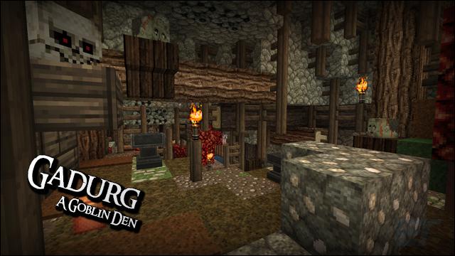 Gadurg - A Goblin Den Minecraft Map