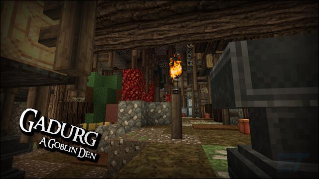 Gadurg - A Goblin Den Minecraft Map