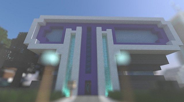 Seven | A Futuristic House Minecraft Map