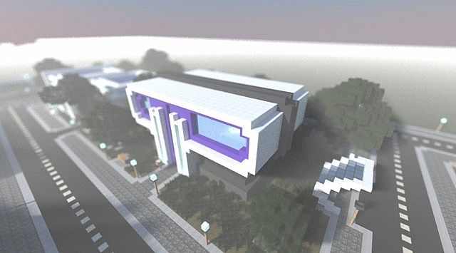 Seven | A Futuristic House Minecraft Map