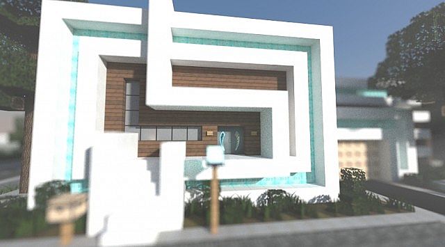 Boxes | A Futuristic House Minecraft Map