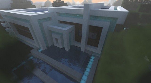 Boxes | A Futuristic House Minecraft Map