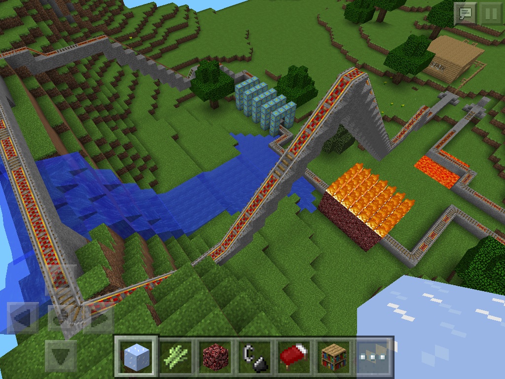 Super Roller Coaster! Minecraft Map