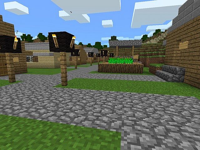 Homemade Village Minecraft Map