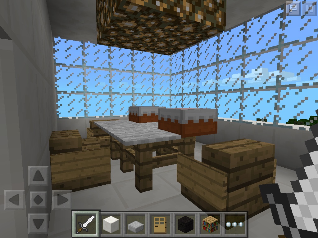 Modern Floating Quartz House Minecraft Map