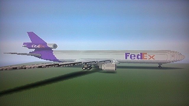 McDonnel Douglas MD-11 (Fed Ex) Minecraft Map