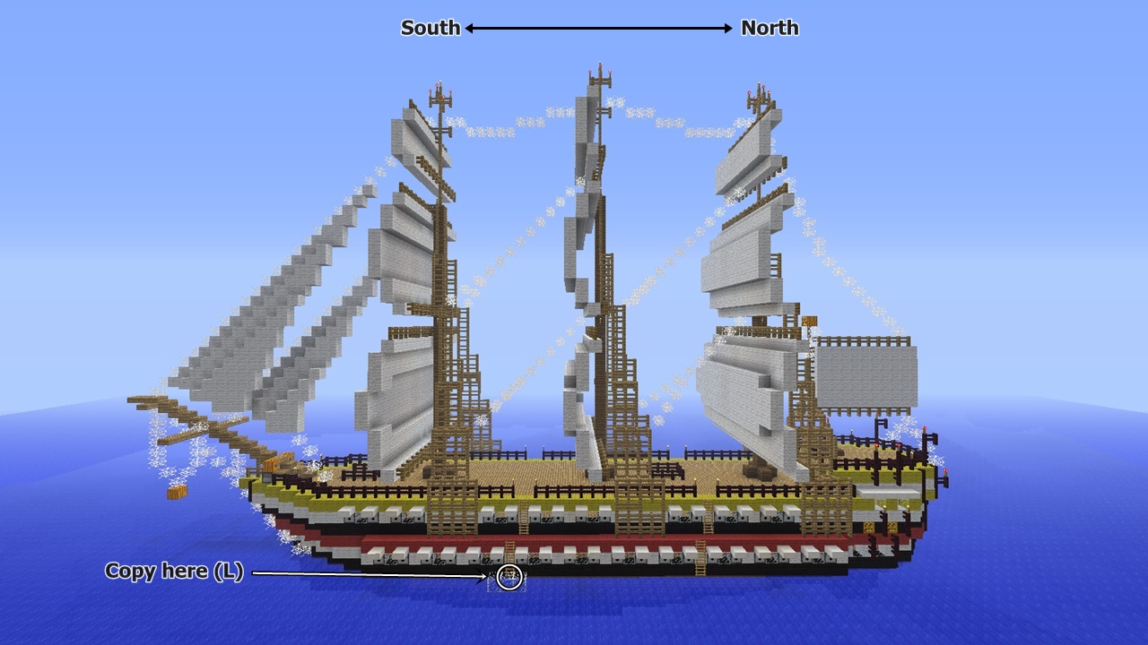 The Jacky Navy Ship Minecraft Map