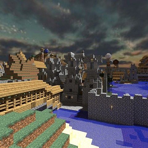 Ferlar - Stone capital Minecraft Map