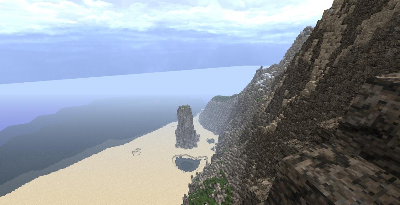 Cthulhu Mythos Fantasy Map 1.6.4 (8k x 10k - Biomes O Plenty Integrated ...