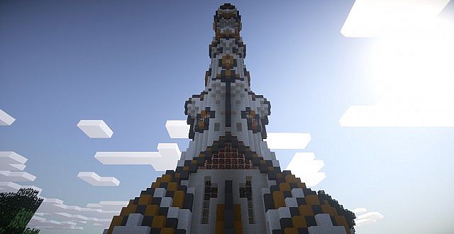 Plot world tower Minecraft Map