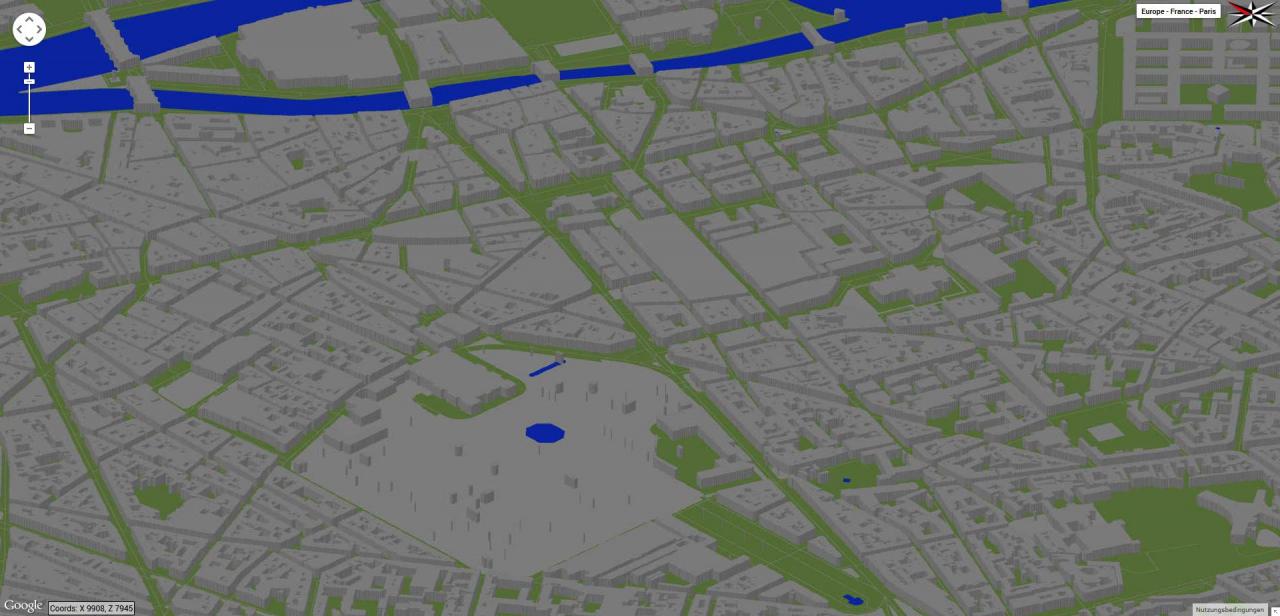 Paris 1:1 Minecraft Map