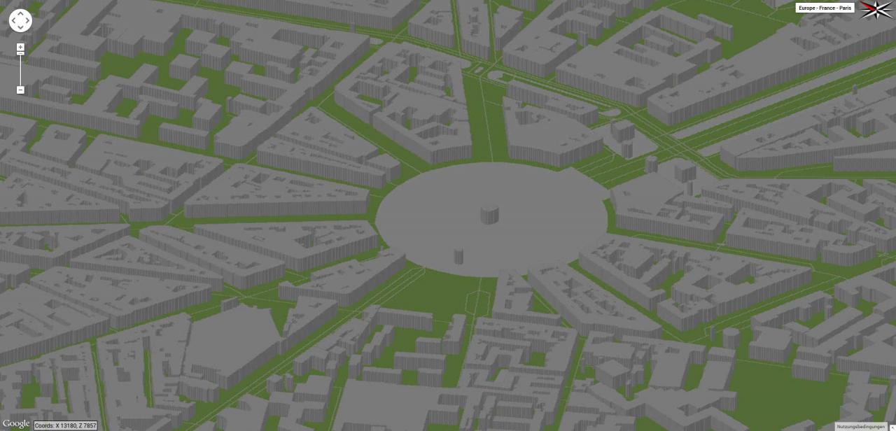 Paris 1:1 Minecraft Map