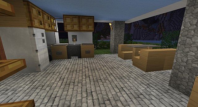 Casa Modena- A Modern Vacation Home Minecraft Map