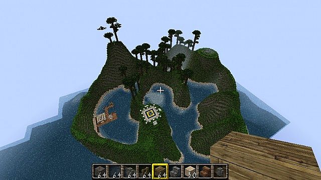 Jungle cliffs survival games map Minecraft Map