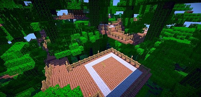 Jungle city Minecraft Map