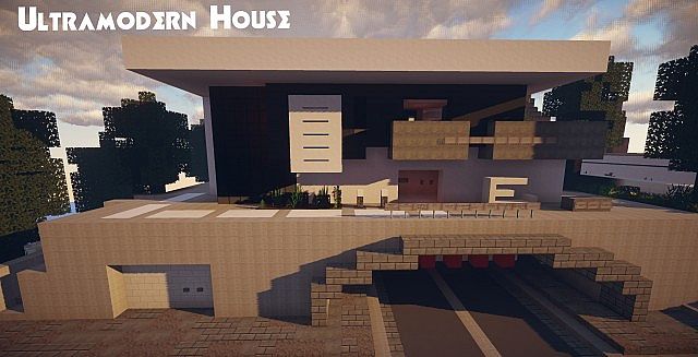 Ultramodern House I WoK Minecraft Map