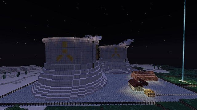 Nuclear Reactor Minecraft Map