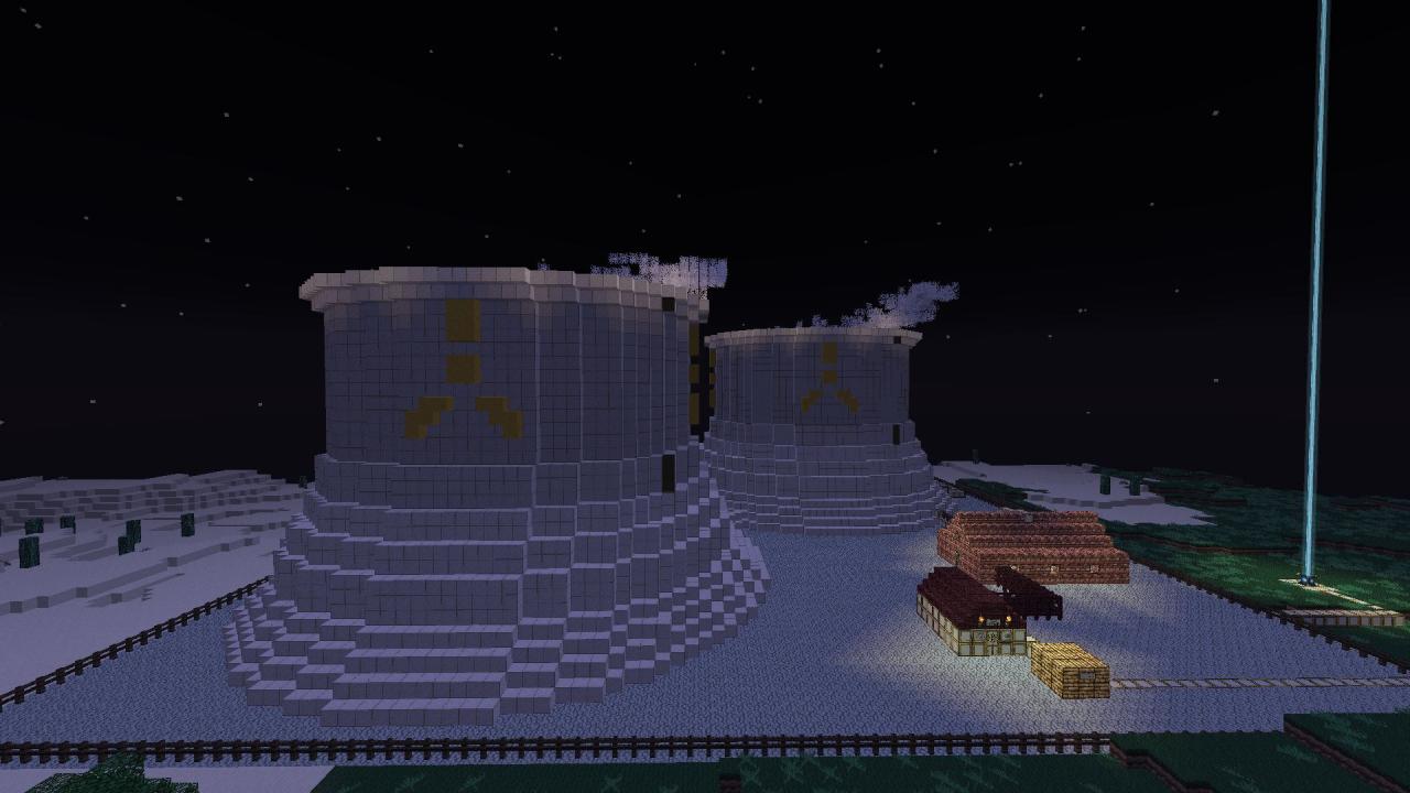 Nuclear Reactor Minecraft Project