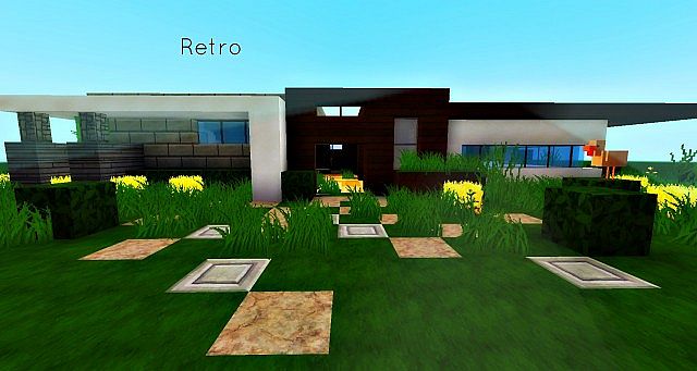 [Modern Eco.] Retro Minecraft Map