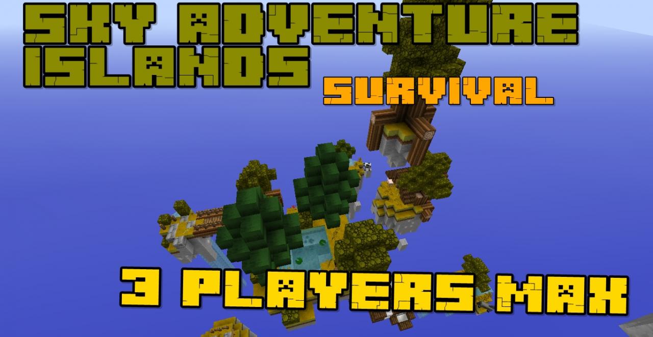 Sky Adventure Islands - By MigutoMA Minecraft Map